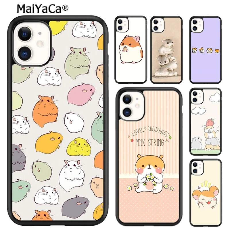 Maiyaca Cartoon Hamster Phone Case Cover For Iphone 5s Se 6 6s 7 8 Plus ...