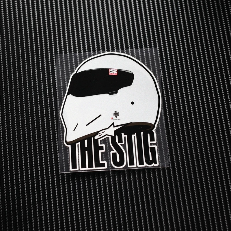 No.tp067 Moto Gp Sbk The Stig Reflective Car Sticker Decals Motorcycle ...