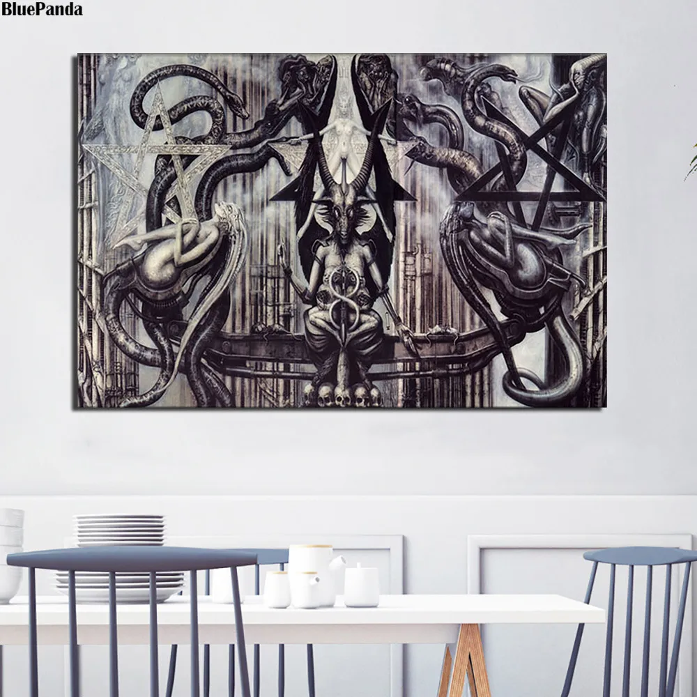 Dark Evil Paintings