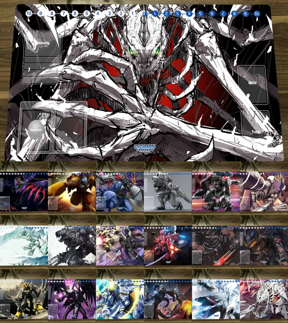 DTCG-Duel-Playmat-com-Saco-Livre-TCG-Trading-Card-Game-Mat-Digimon ...