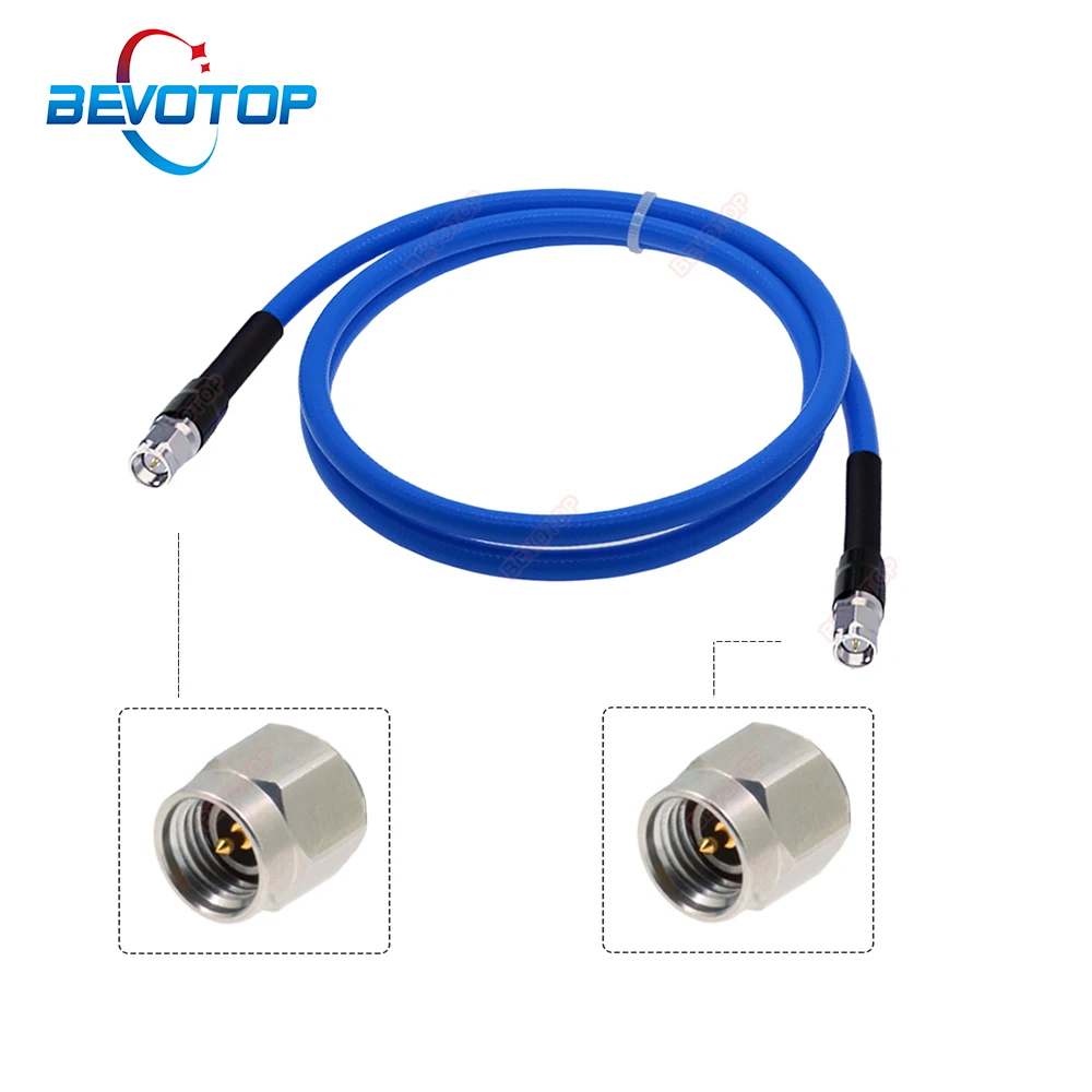 New SMA Male to SMA Male Plug RG401 Cable High Frequency Low Loss RG ...