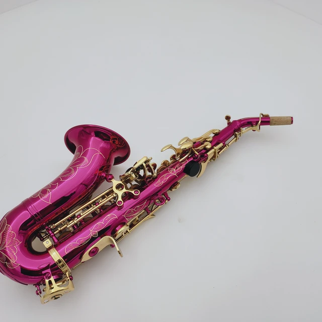Purple Soprano Saxophone