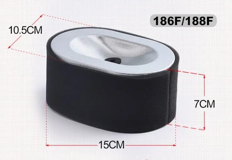 170F-178F-186F-186FA-188F-192F-198F-1100F-Air-Filter-Element-For-5KW ...