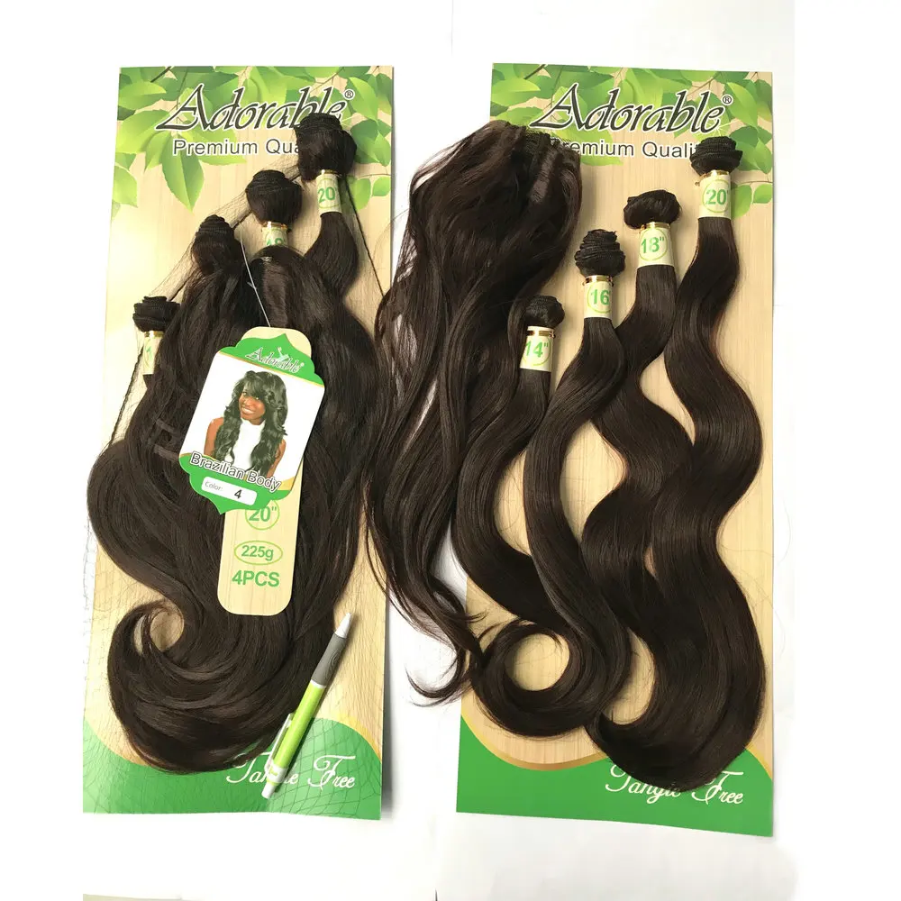 Adorable-Full-Packet-4-1-Hair-Weaves-Ombre-Exactly-Two-Tone-Gold-Deep ...