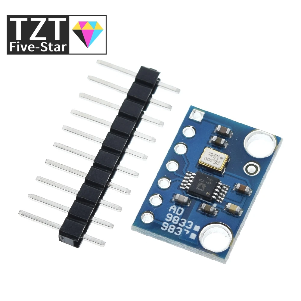 Ad9833 Programmable Microprocessors Serial Interface Module Sine Square ...