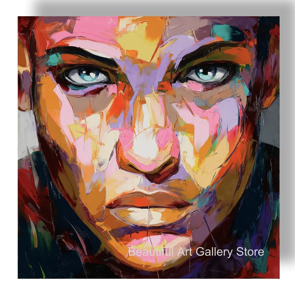 Contemporary Queer Portrait Abstract art Acrylic Painting Art piece ...