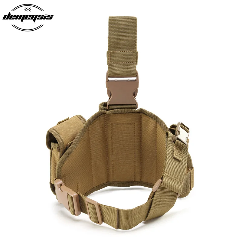 Adjustable Right Hand Military Gun Holster Airsoft Hunting Tactical ...