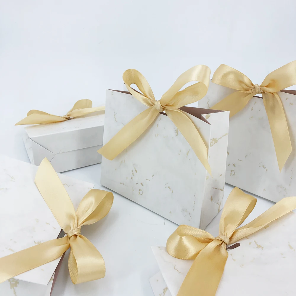 Marble Style Gift Box Wedding Baby Shower Birthday Christmas Valentines ...