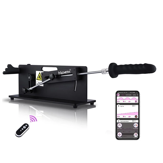 Hismith sexmachine aluminum Sex machine for women with KlicLok ...