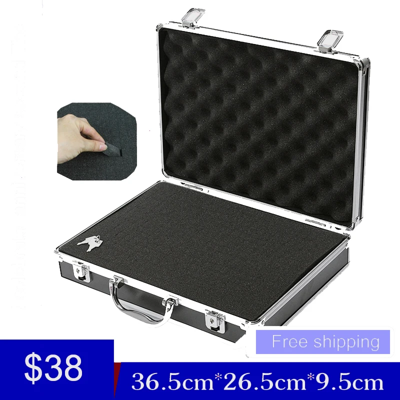 high quality aluminium tool case toolbox file storage Hard carry tool ...