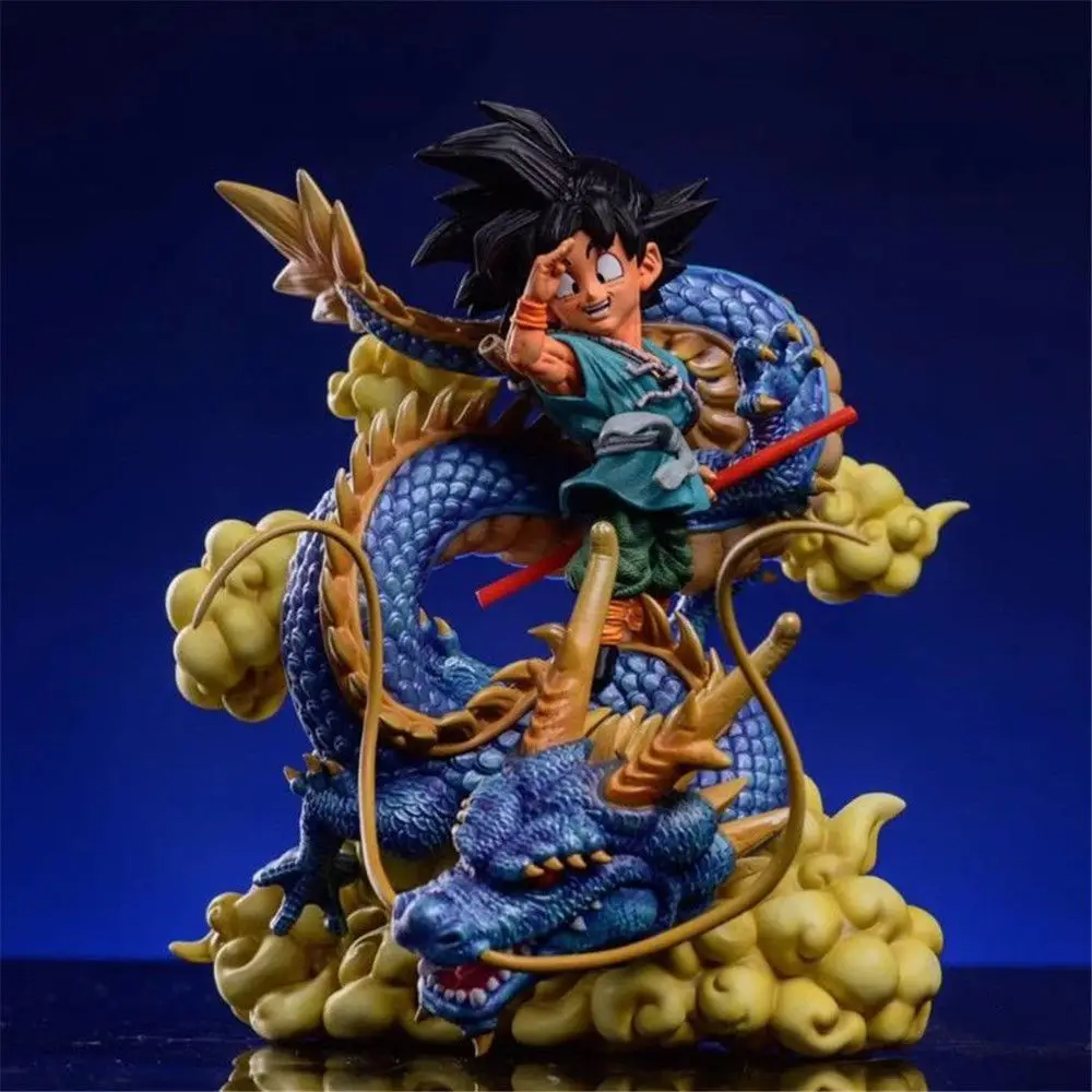 Goku Riding Dragon Figurine