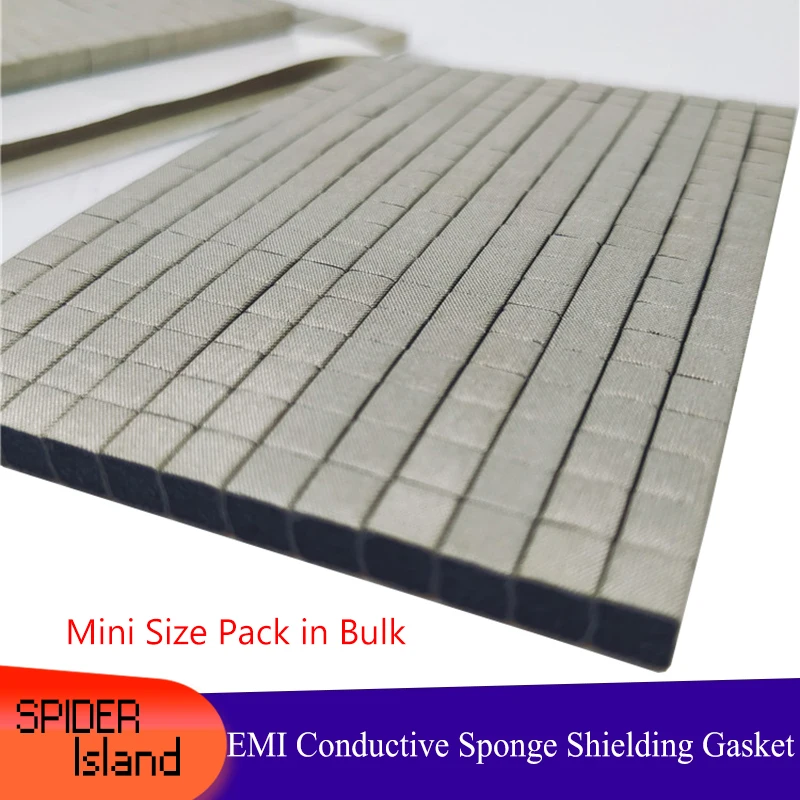 esd foam Mini Size Sticky Conductive Foam Sponge EMI ESD Shielding ...