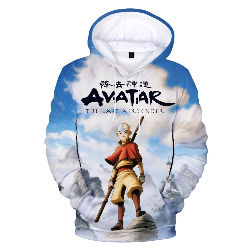 Anime Avatar The Last Airbender 3D Sweatshirts Cosplay Hoodies ...