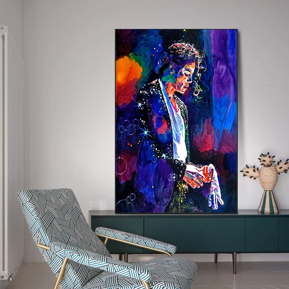 Michael Jackson Canvas Art