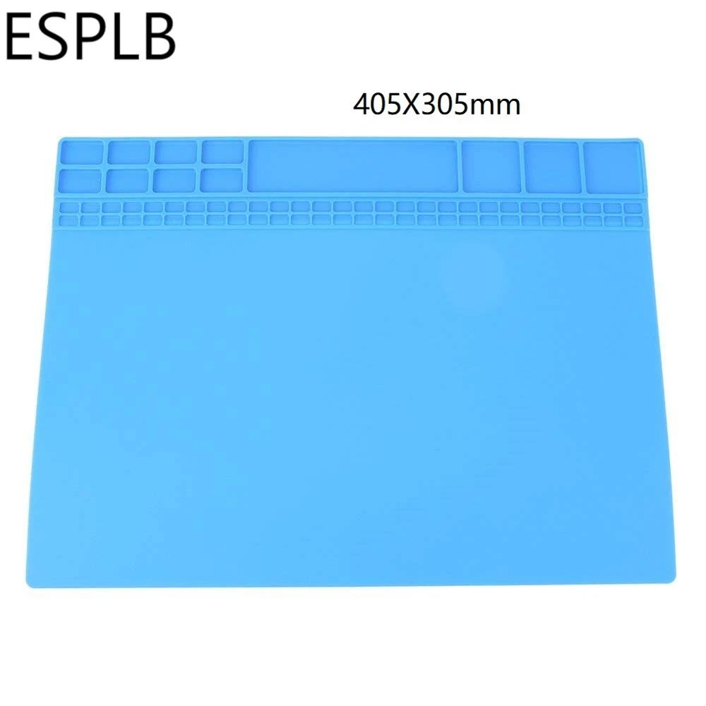 Heat Insulation Repair Pad Heat Resistant Silicon Work Pad Desk BGA Hot ...