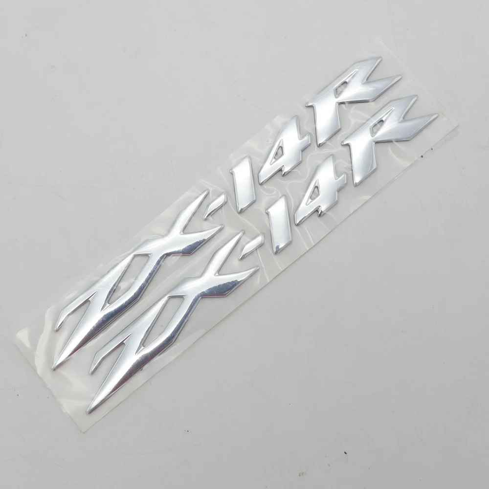 Motorcycle Emblem Badge Decal 3D Tank Wheel Logo For Kawasaki ZX-14R ...