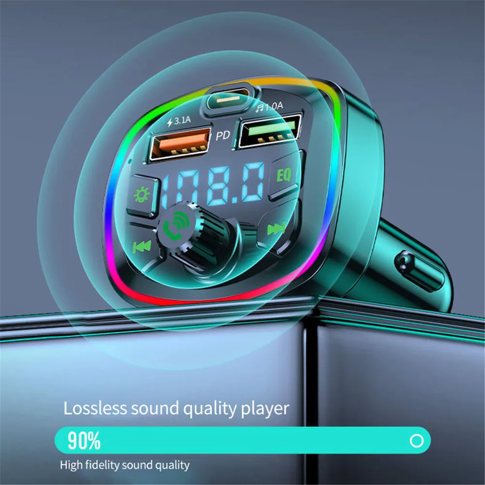 Car bluetooth mp3 player usb charger fm transmitter store