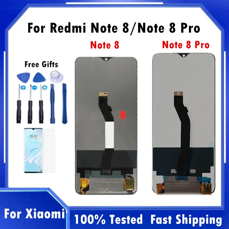 For Xiaomi Redmi Note8 Pro 10touch Lcd Display Touch Screen Digitizer ...