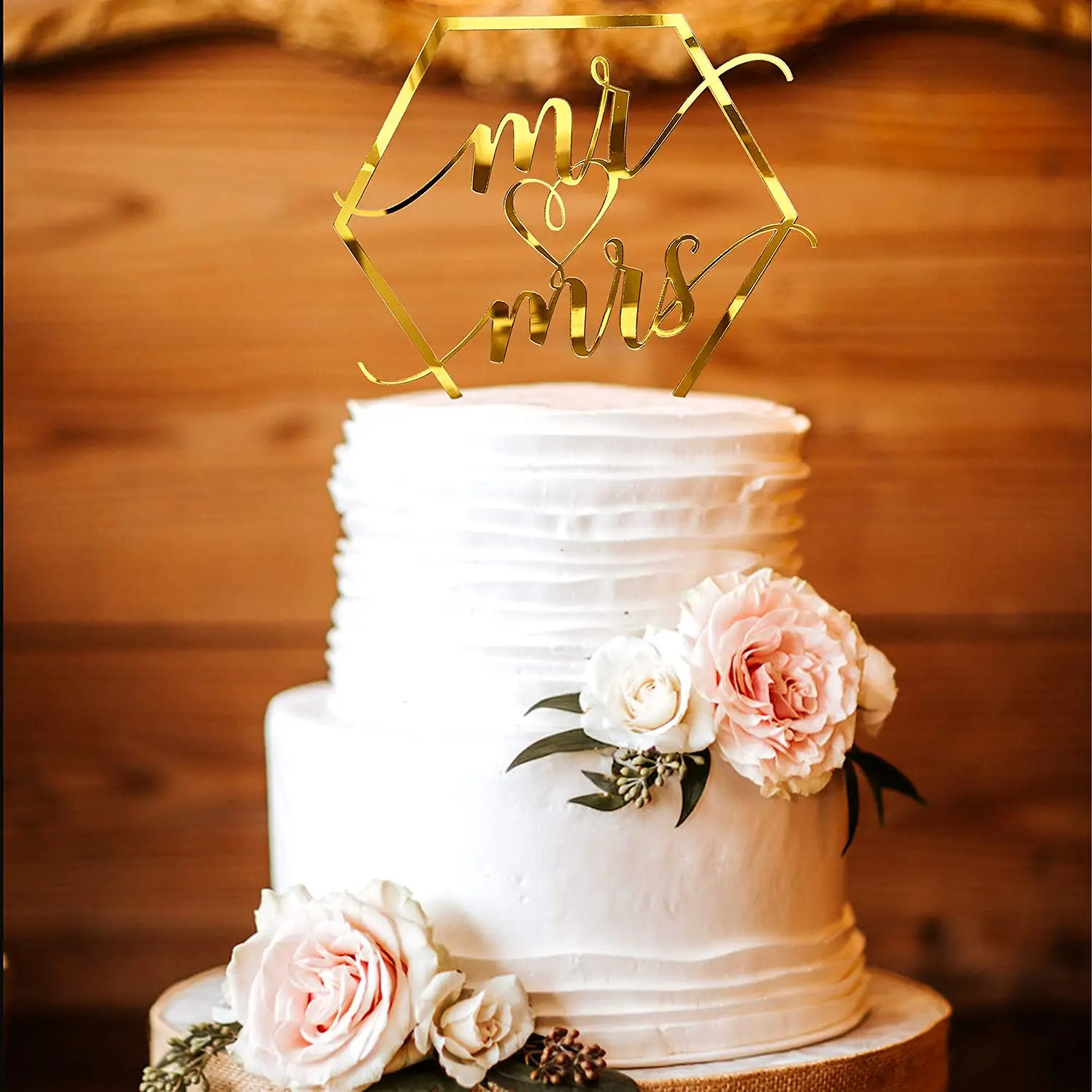 Elegant Wedding Cake Toppers