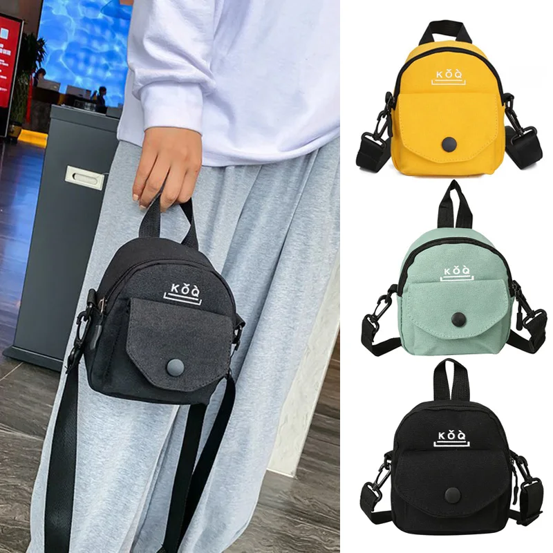 Versatile-Small-Canvas-Fabric-Handbag-Casual-Cross-Body-Shoulder-Korean ...