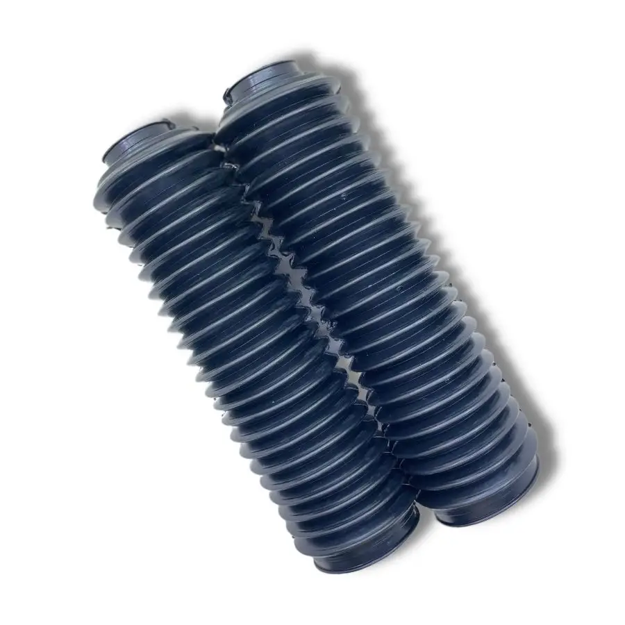 1 Pair 220 x 37MM Motorcycle Front Fork Shock Absorber Cover Rubber ...