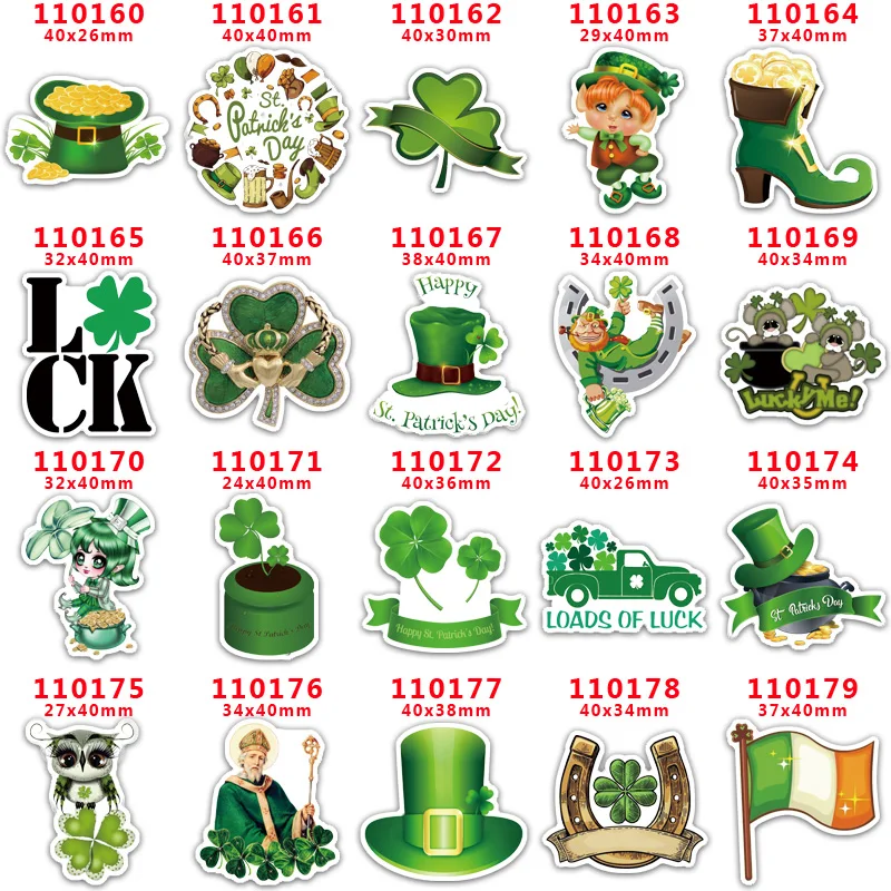 Accesorios de artesanía de decoración de Saint Patricio, 30 piezas por ...