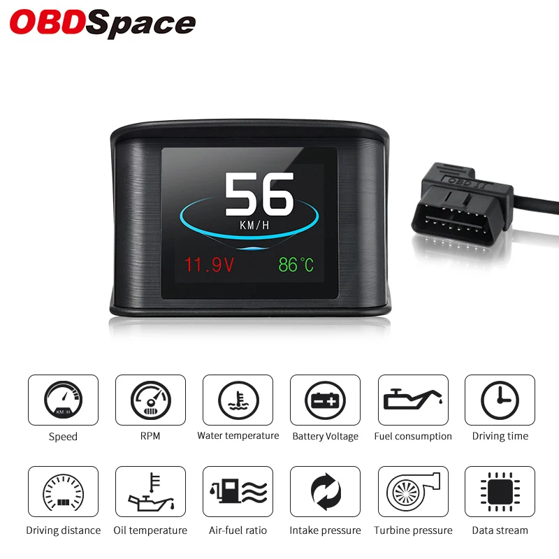 OBDSPACE-P10-Obd2-Scanner-Professional-Car-On-board-Computer-Digital ...