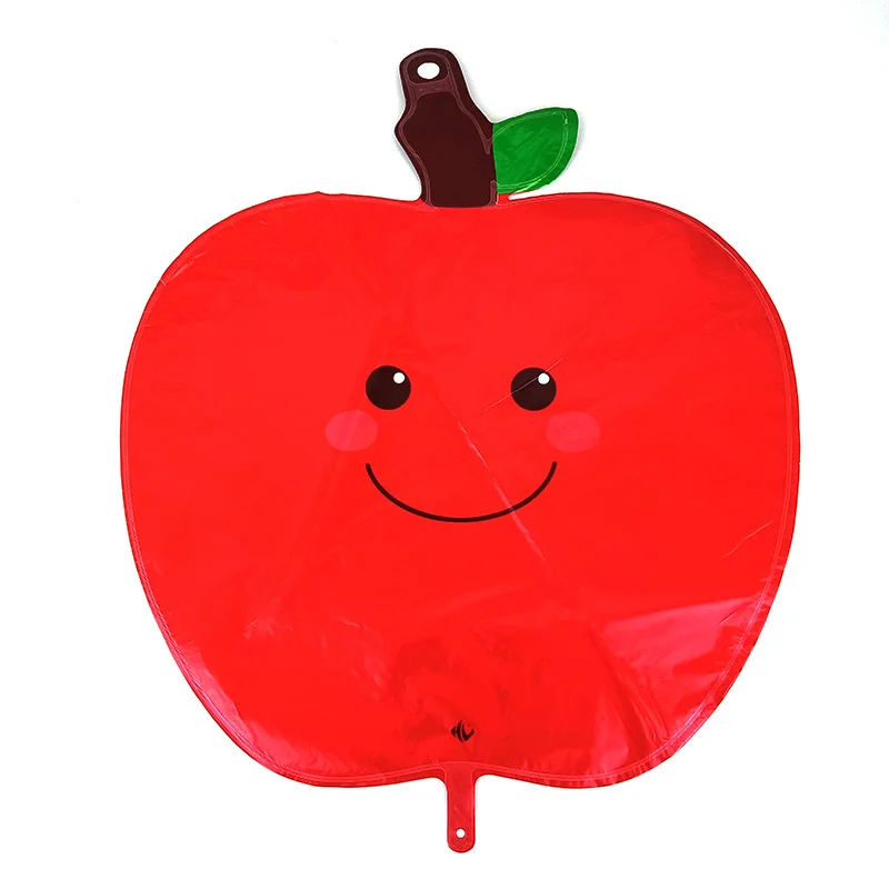 Latex Balloon Heart Shaped Red Apple Clipart