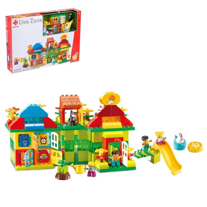 Constructor "Two storey house", 2 assembly options, 175 parts Gifts ...