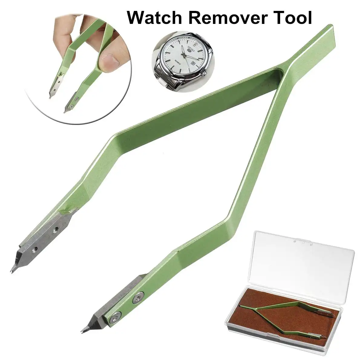 Stainless-Steel-Spring-Bar-Tweezer-Watch-Repair-Remover-Tool-for-Rolex ...