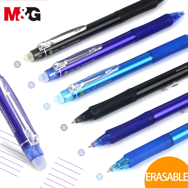 M-G-Kawaii-Erasable-pens-Gel-Pen-cute-gel-pens-school-Black-Blue ...