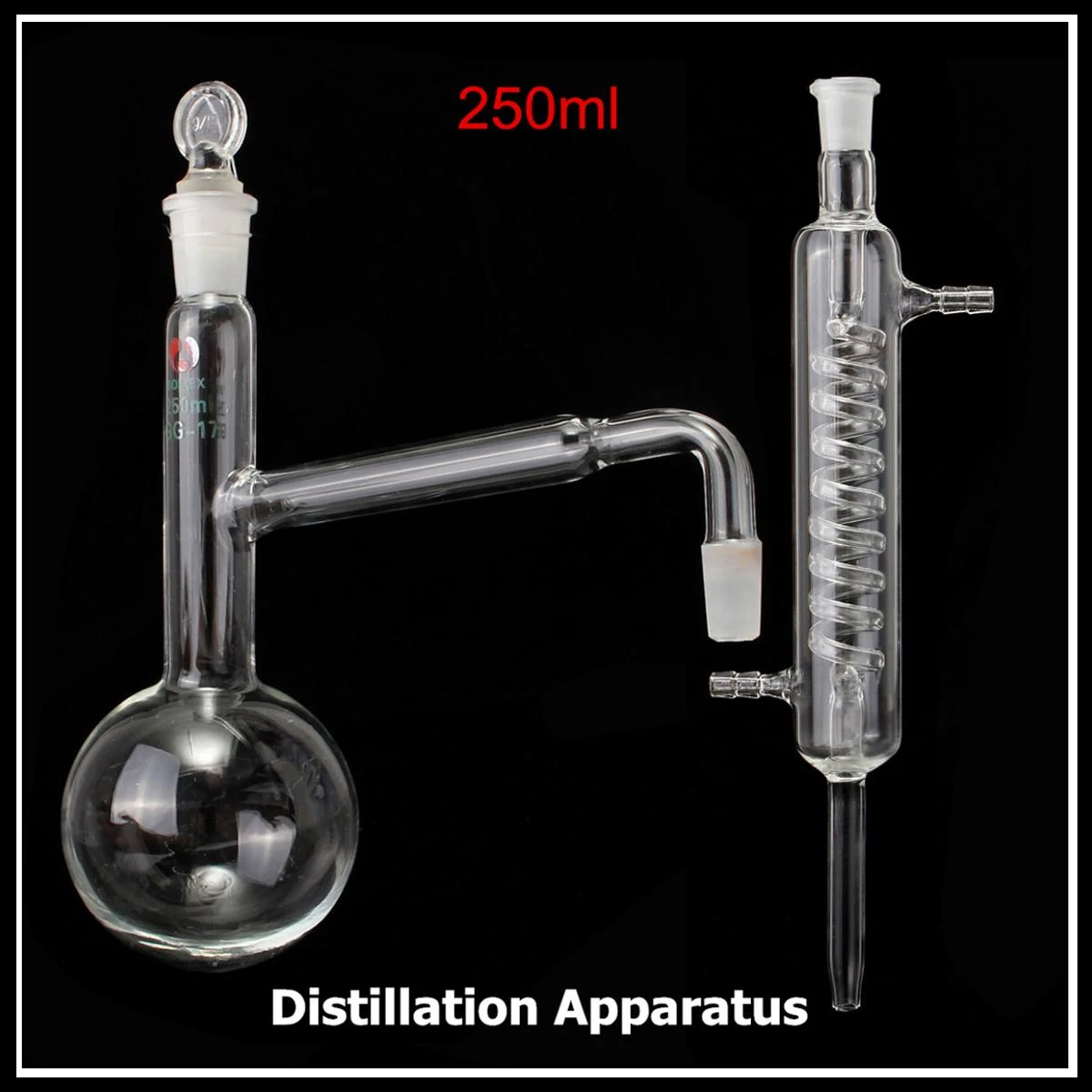 24/40 Laboratory Glassware Kit 250ml Flask Chemistry Lab Glass ...