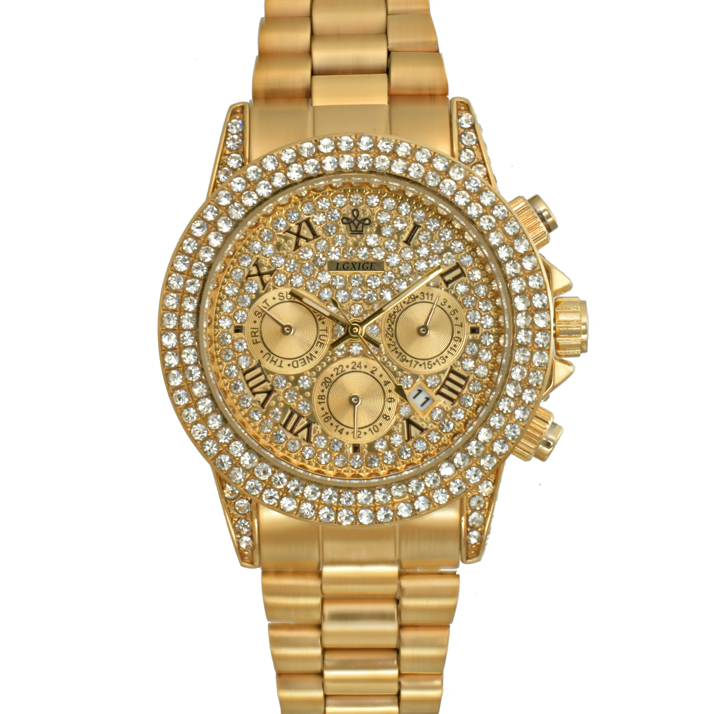 Venta > reloj de oro hombre 24 kilates > en stock