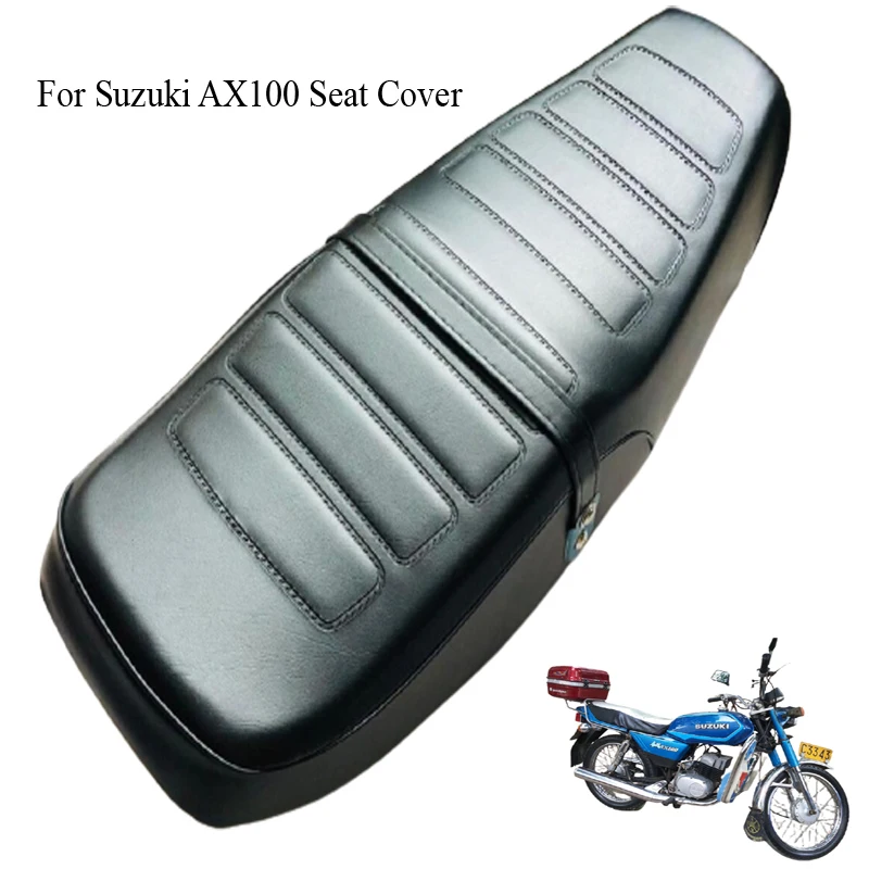 C008-For-Suzuki-AX100-Driver-Passenger-Seat-Cushions-Cover-Black-Color ...