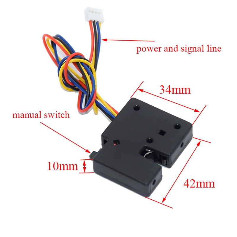 DC3~5V Smart Electromagnetic Lock 4 Line Type – Ktechnics Systems