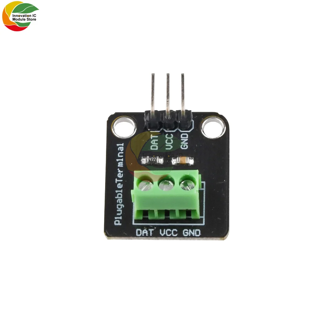 Ds18b20 Waterproof Temperature Sensor Adapter Module Digital Sensor ...