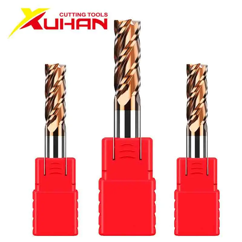 HRC55 1 2 4 5 6 8 10 12mm 4 CNC 