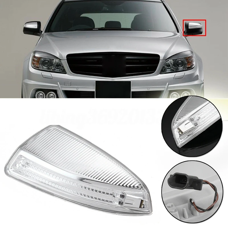 2x Side Door LED Light Lamps,Door Wing Mirror Turn Signal Light for ...