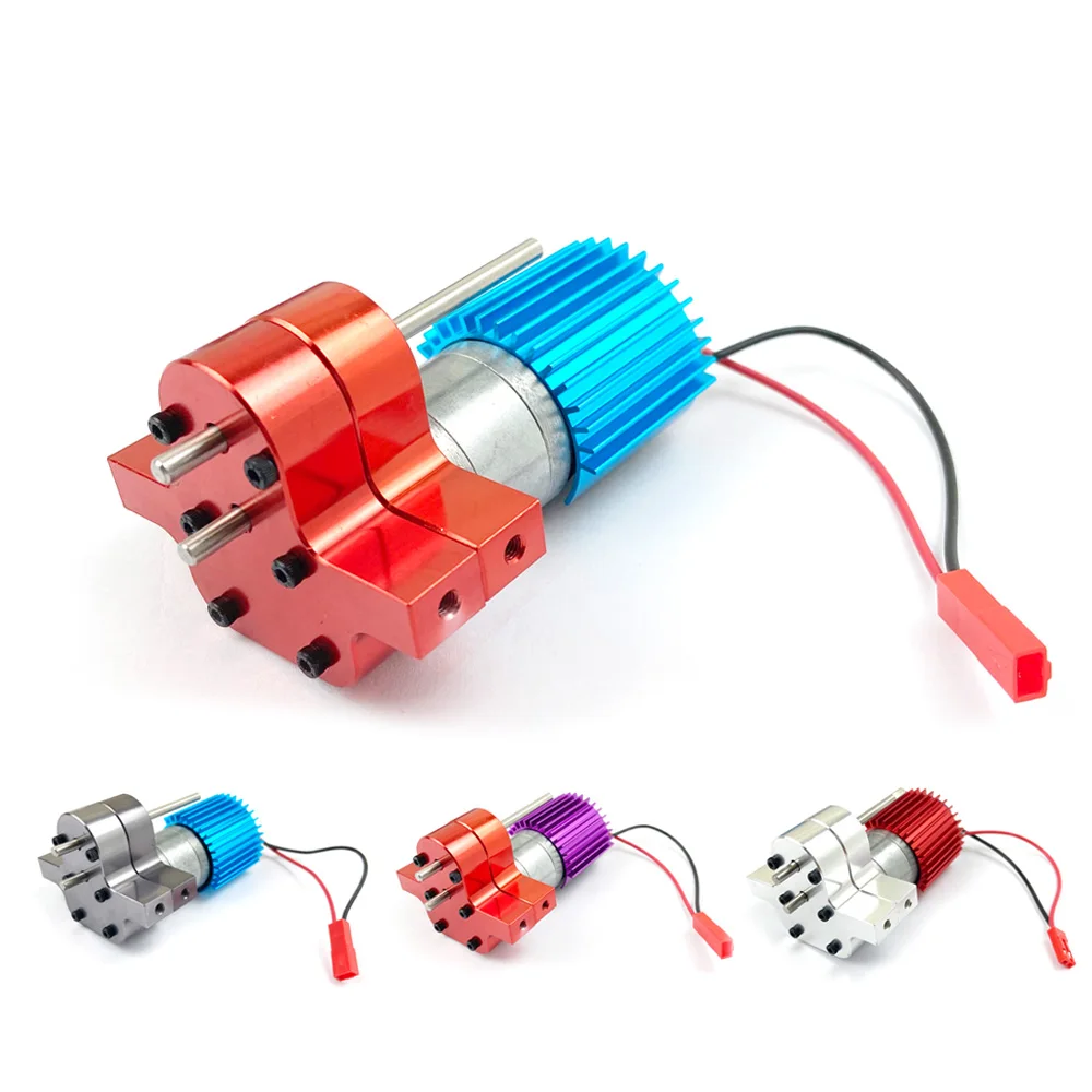 Speed-Change-Gear-Box-Metal-Gearbox-with-370-Brush-Motor-Anodizing ...