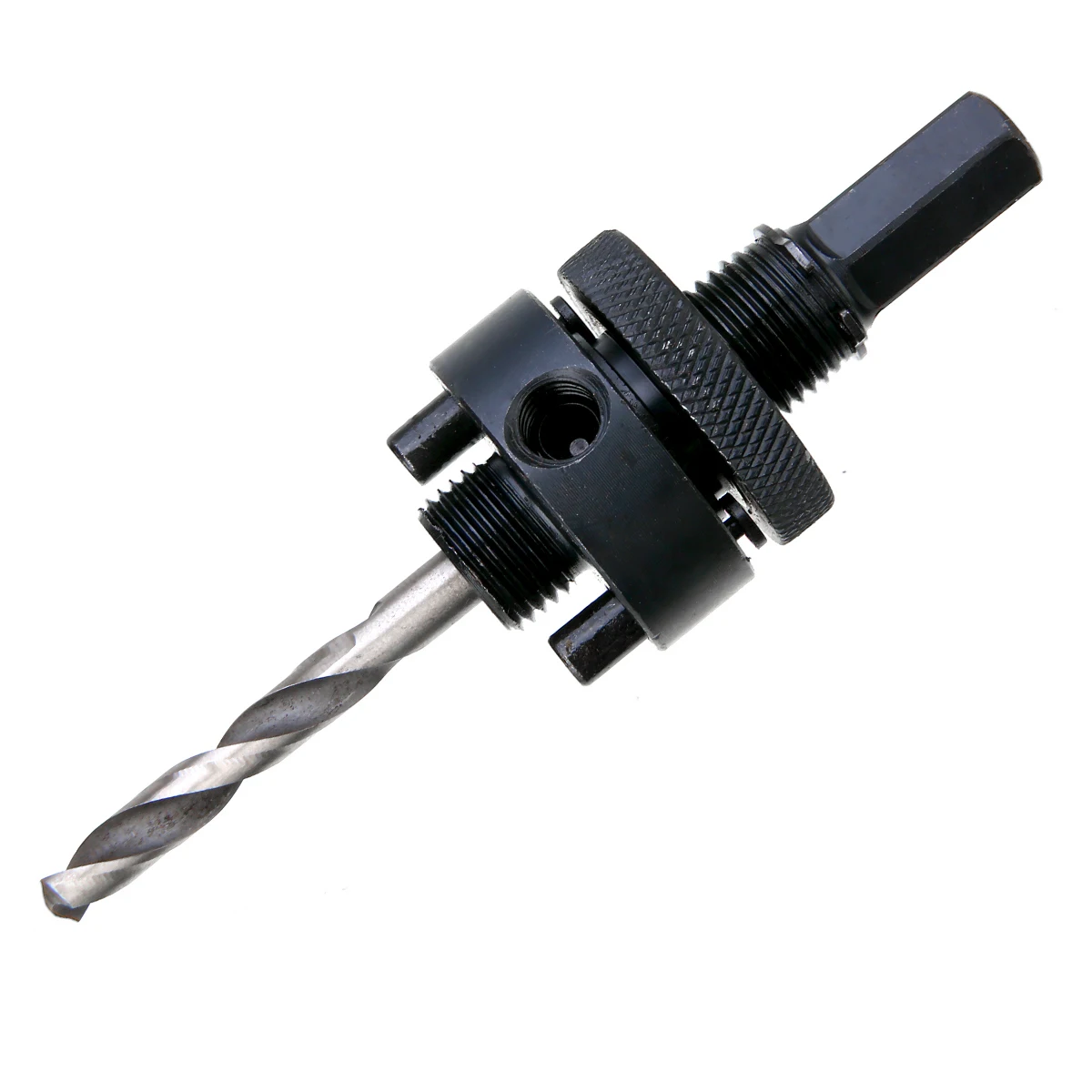 1pcs-120mm-Hex-Shank-Hole-Saw-Arbor-Steel-Hole-Saw-Mandrel-With-Drill ...