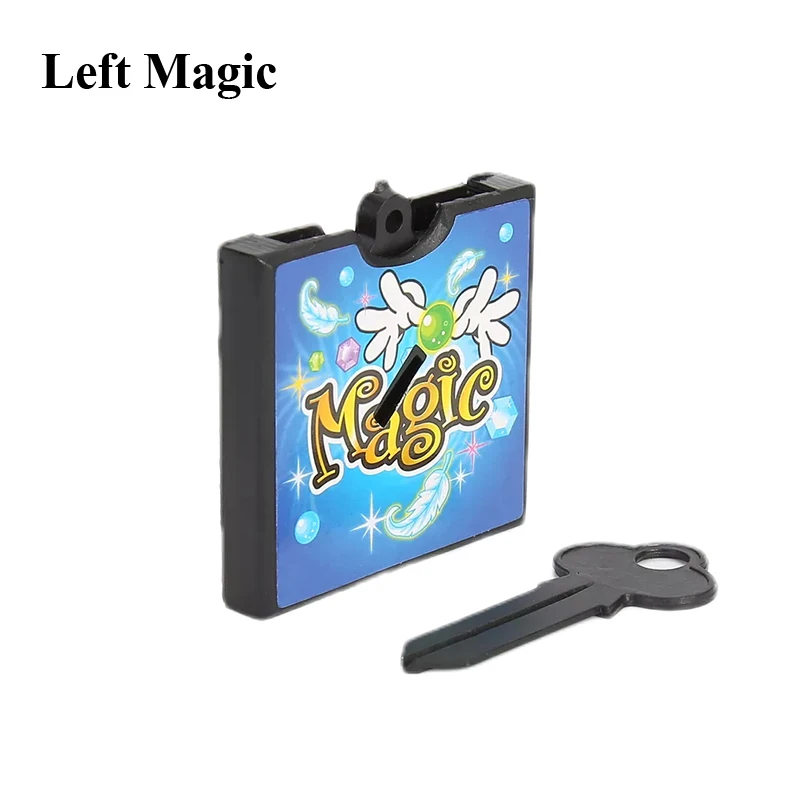 Key-Thru-Coin-Box-Magic-Tricks-Key-Thru-Close-Up-Street-Magic-Props-For ...