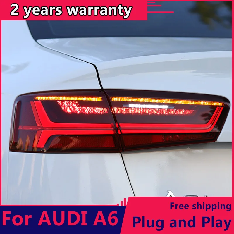 Kowell Car Styling For Rear Lamp For Audi A6 Led Taillight 2012-2016 ...