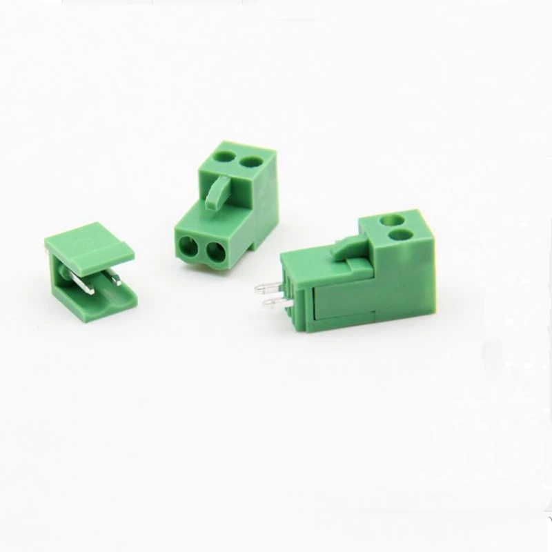 10 Sets 2pin Terminal Plug Type 300v 15a 3.96mm Pitch Connector Screw Terminal Block - Terminals ...
