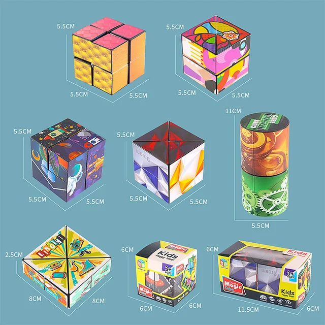 2025 New Infinity Flip 3D Magic Cube - FunToyLab