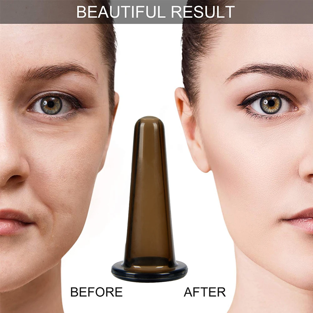 Generic Silica Massage Body Cups Face Suction Cup Anti Cellulite Vacuum ...