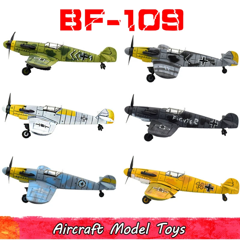 DIY Military Spitfire Fighter Model Kits Toys For Children Assembly ...