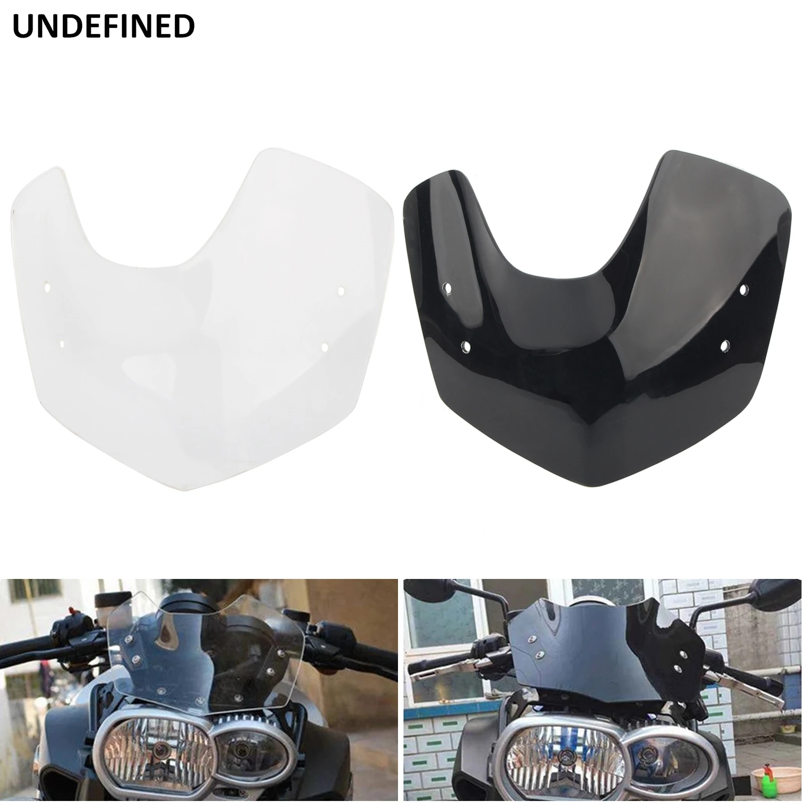 K1200R-K1300R-Motorcycle-Windshield-WindScreen-Front-Glass-Cover ...