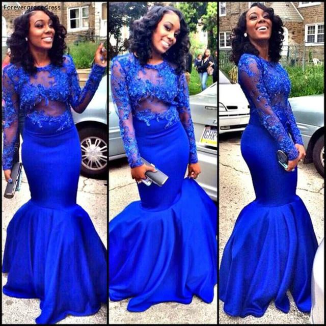 Royal Blue Makeup For Prom