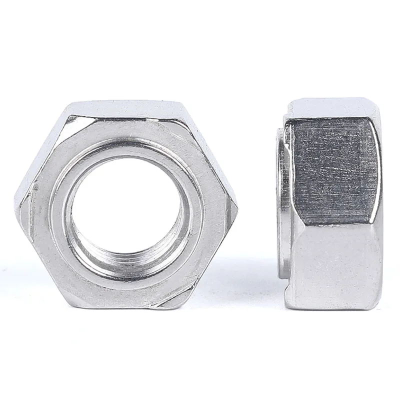 304 Stainless Steel Hexagon Spot Welding Nuts Hex Weld Nut Fasteners ...