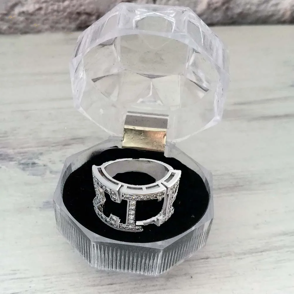 Cubic Zirconia Finger Ring Jewelry | Greek Sorority Jewelry | Greek ...